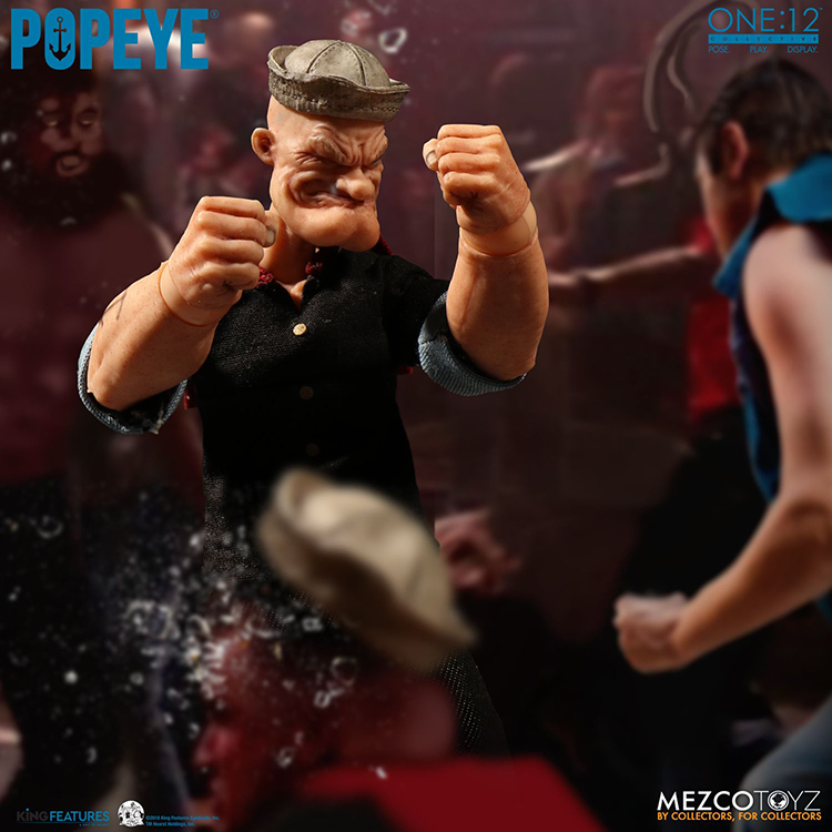 A Realistic Popeye the Sailor Action Figure