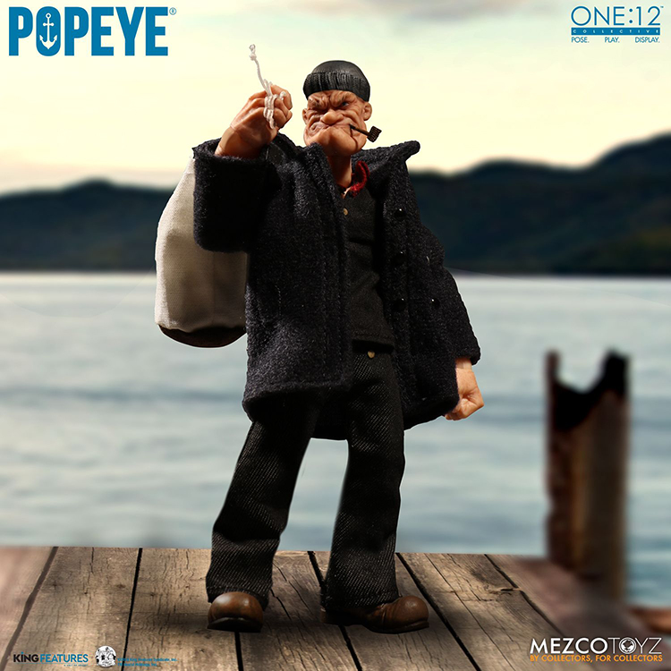 A Realistic Popeye the Sailor Action Figure