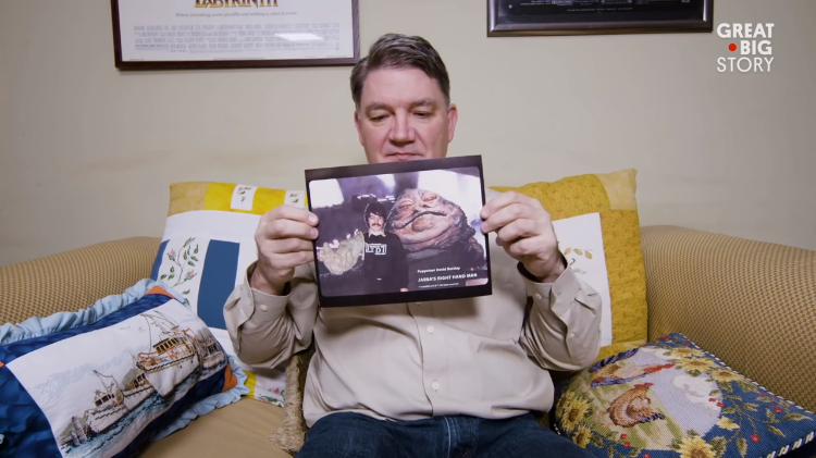 Star Wars Puppeteer David Barclay Tells of the Time When Carrie Fisher Made Jabba the Hut Blush