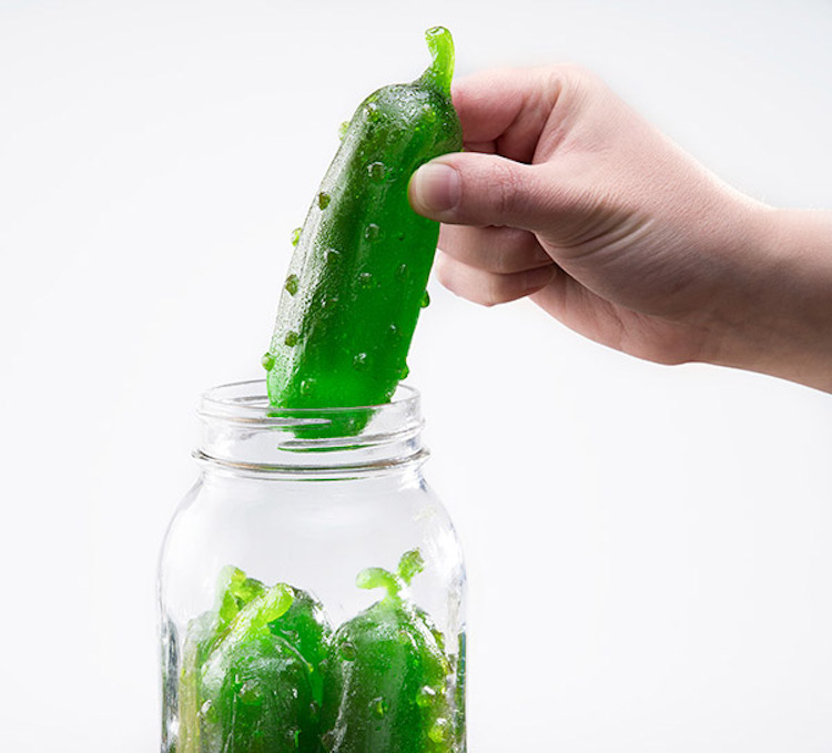 Gummy Pickle, The Mouth Watering Flavor of a Sour Dill Pickle With the ...