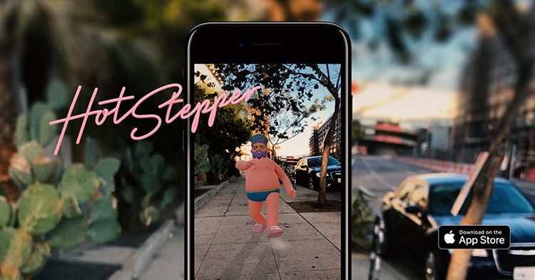 HotStepper, An Augmented Reality Wayfinding App Featuring a Fun Dancing ...