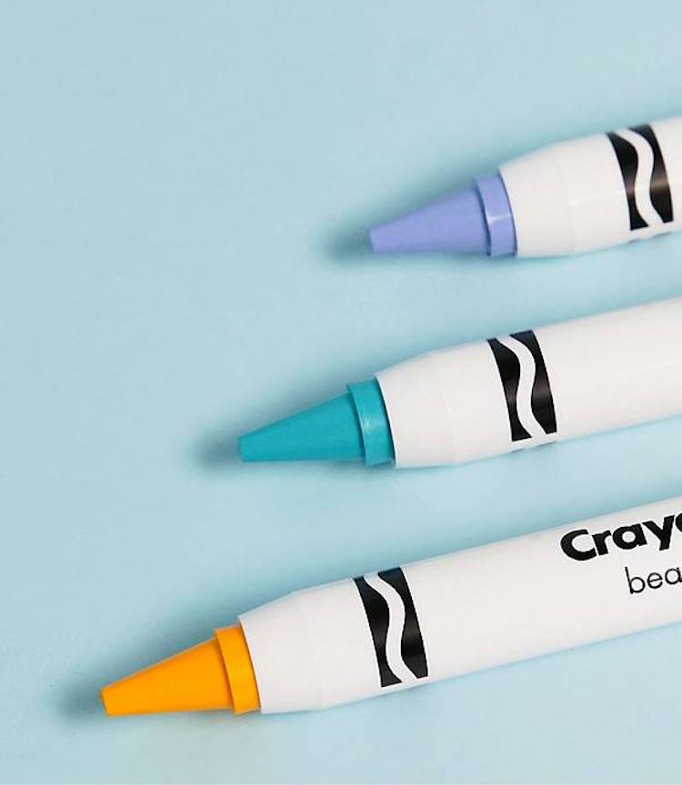 Crayola Releases a Full Makeup Line Designed Like Their Crayons ...