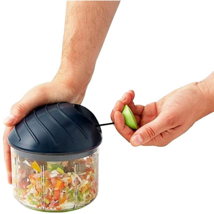 Kuhn Rikon 4 Cup Pull Chop, A Handy Manual Food Processor That's Safely ...