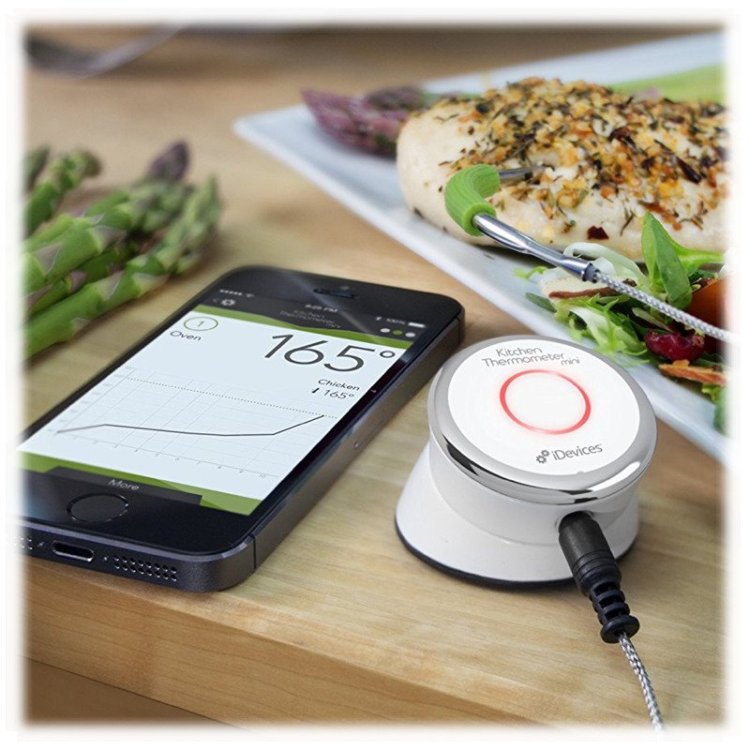 A Smart Food Thermometer That Connects to Your Phone via Bluetooth for ...