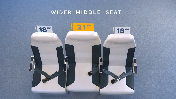 Ingenious Sliding, Staggered Airline Seats That Offer Greater Aisle ...