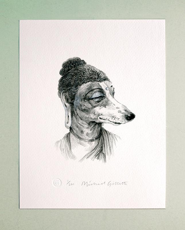 Amazing Graphite Prints of Anthropomorphic Dogs That Embody the Spirit ...