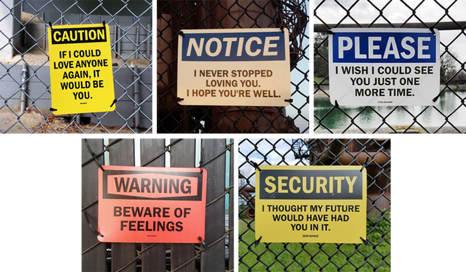 Modified Street Signs That Display Unexpected Thoughtful Messages of ...