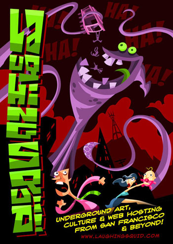 Laughing Squid Postcards