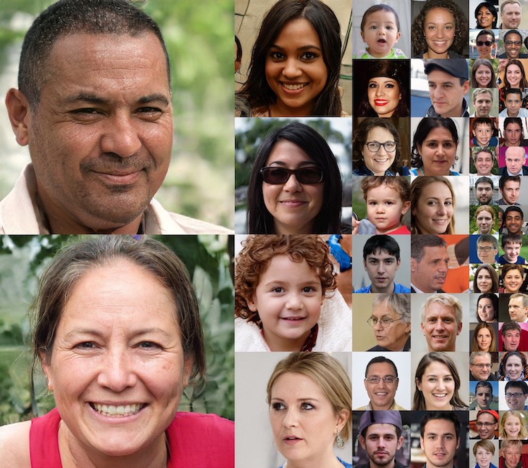 A Generative Adversarial Network AI That Creates Portraits of Human ...