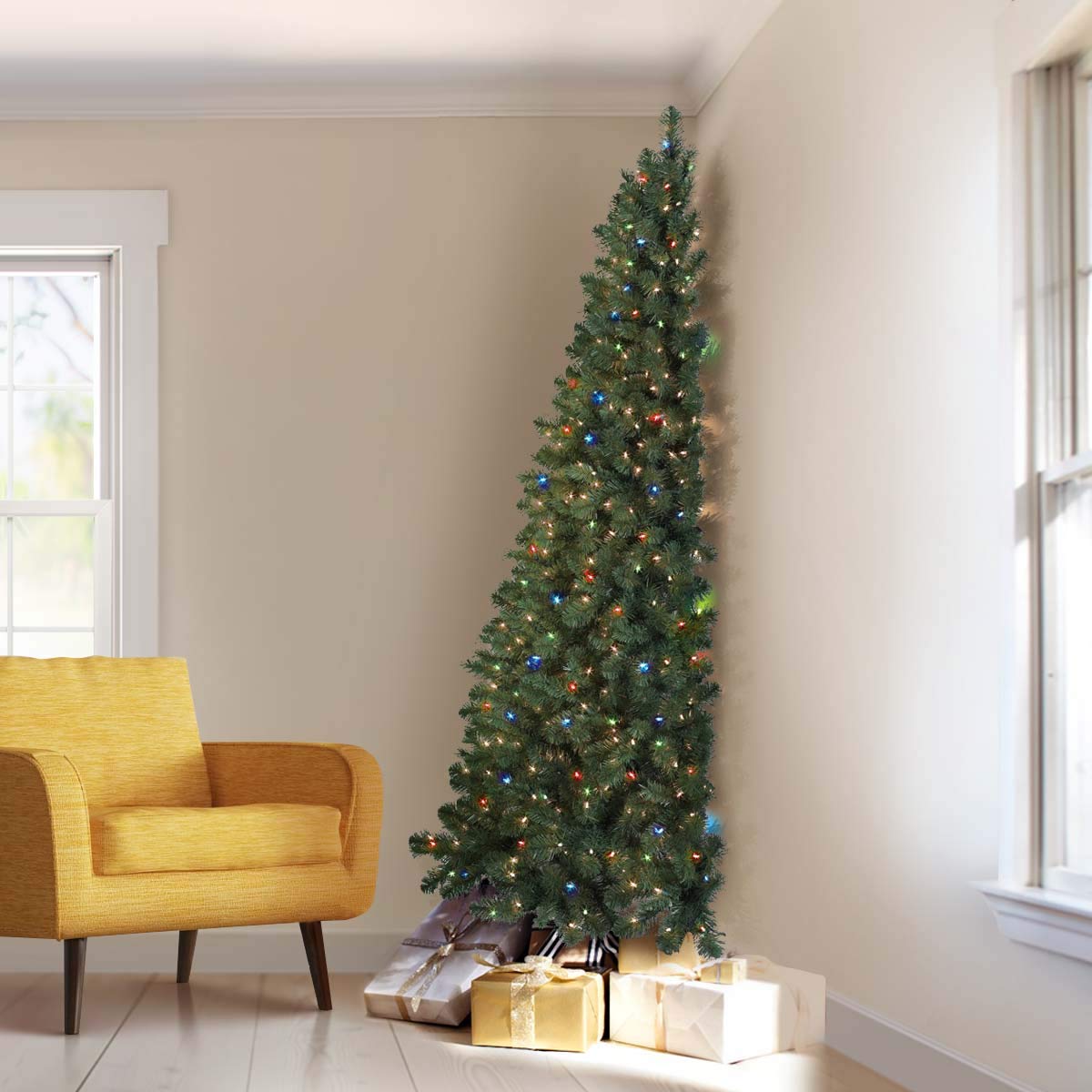 A Space Saving Upside Down Christmas Tree