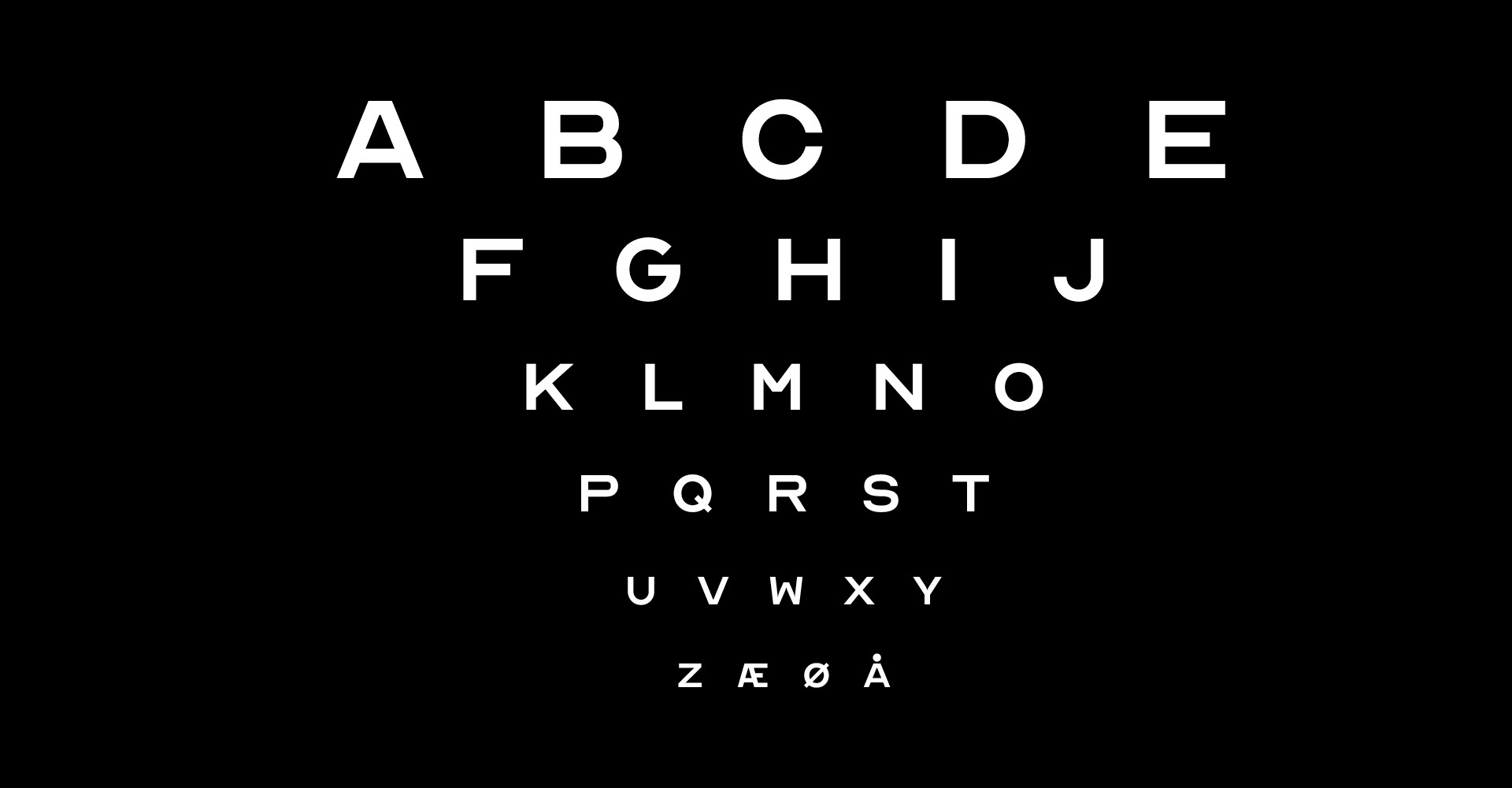 Optician Sans, A Free Font Based Upon the Letters Historically Used on ...