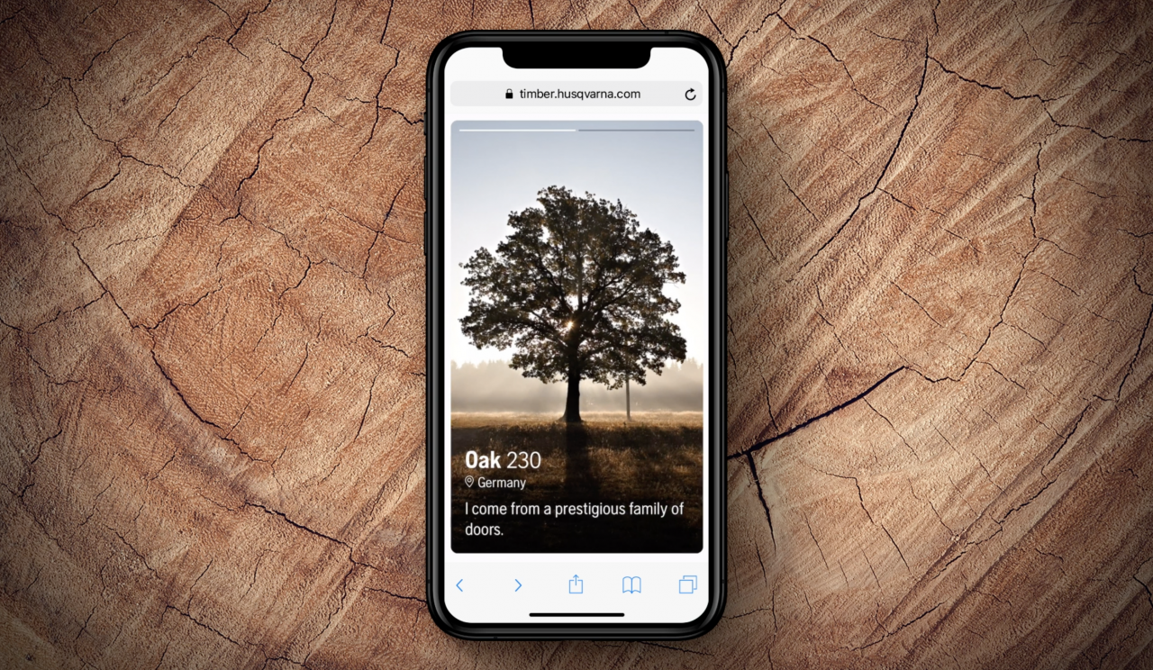 Husqvarna Launches 'Timber', An App That Matches Tree Lovers With ...