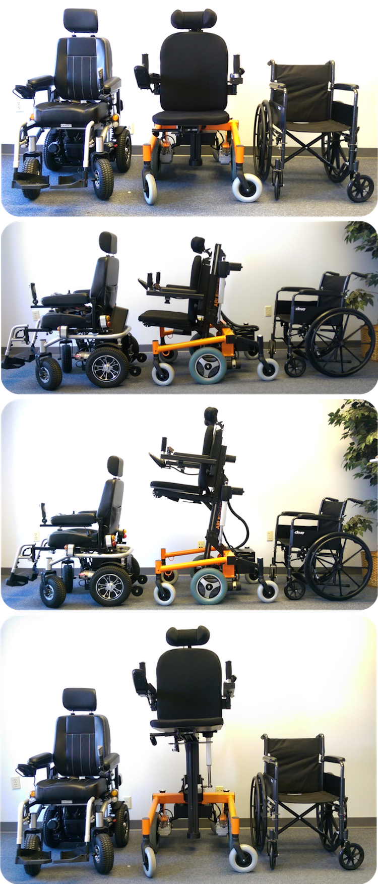 AbleChair, A Versatile Power Wheelchair That Easily Adjusts From ...