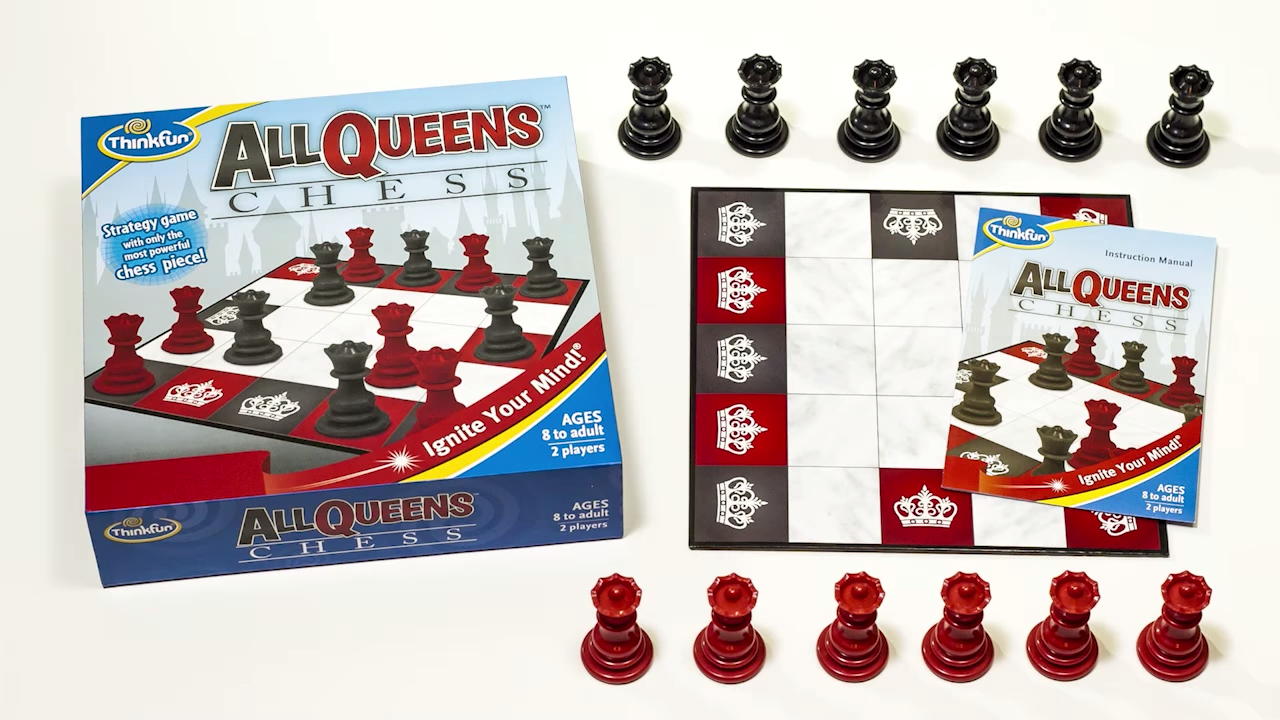 All Queens Chess, A Unique Chess Game Solely Made Up of Powerful Queens ...