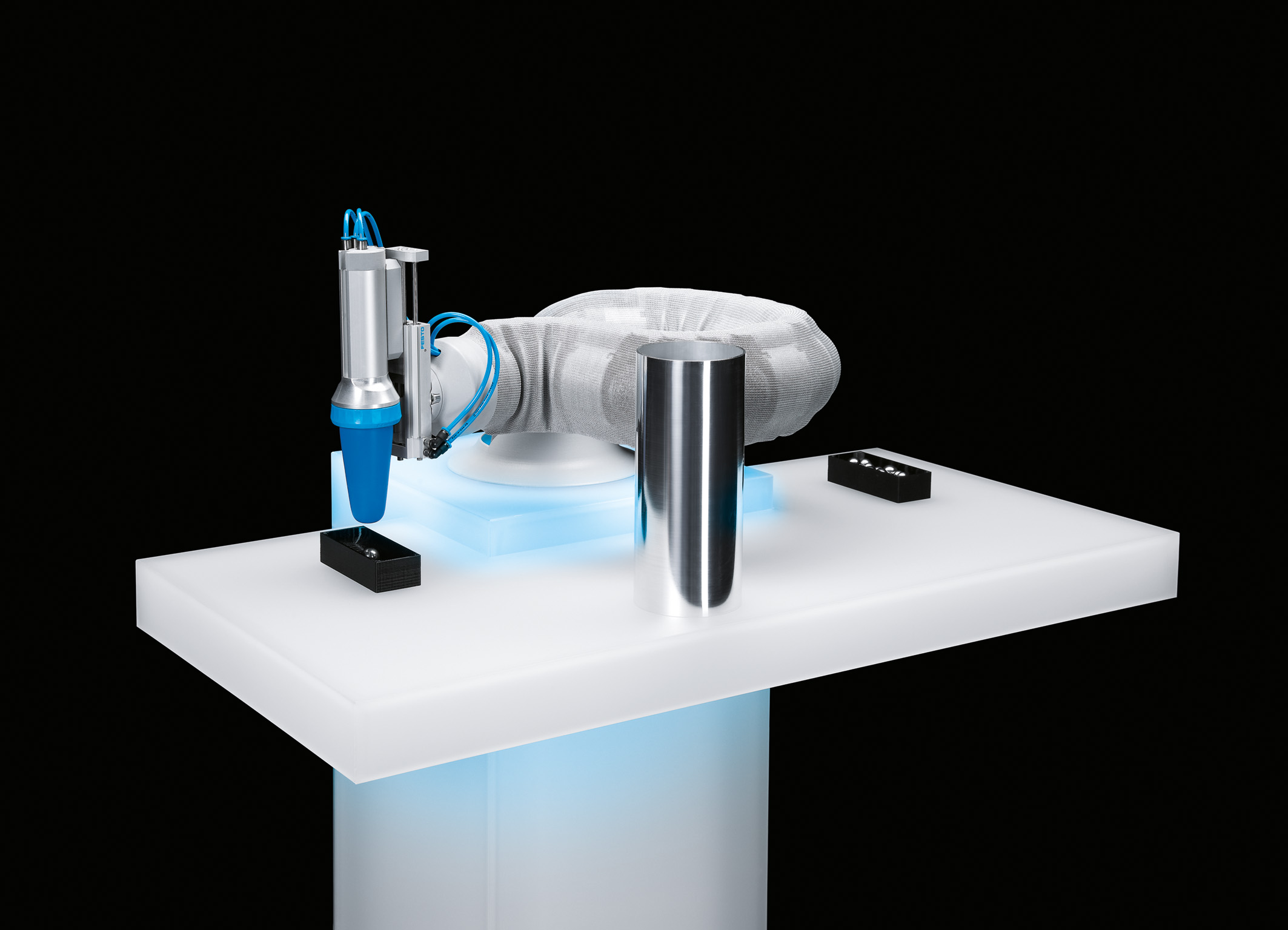 A Modular Pneumatic Bionic Hand and Arm That Learns Movement Through ...