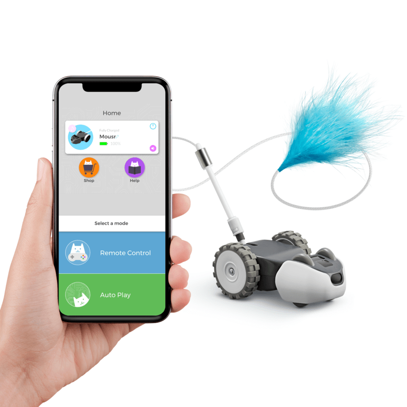 Mousr, An Adorable Autonomous Robotic Toy That Intelligently Learns How ...