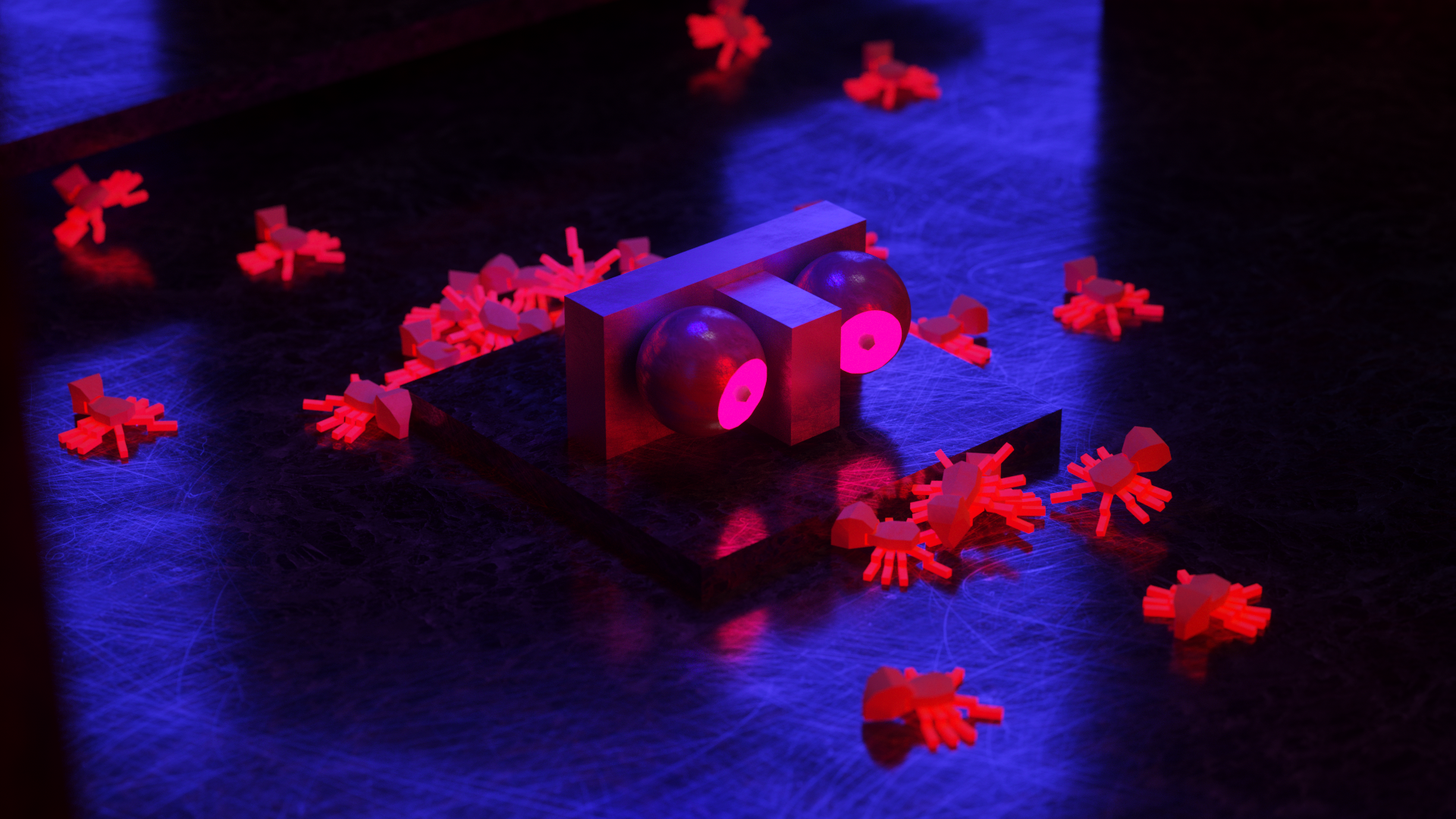 An Unsettling 3D Animation Depicting Various Phobias