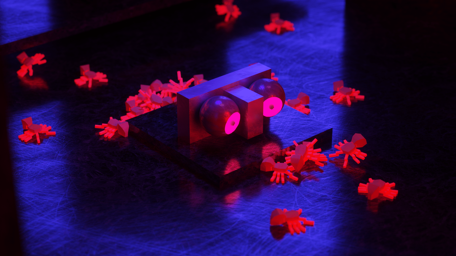 An Unsettling 3D Animation Depicting Various Phobias