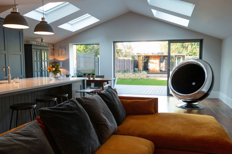 An Ultra Modern Enclosed Chair Made Out of a Jet Engine Cowling From a ...