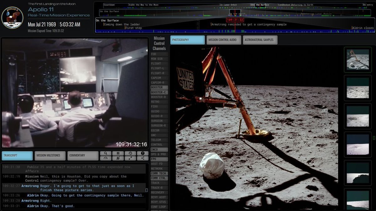 An Incredible Real Time Recreation of the Iconic 1969 Apollo 11 Moon ...