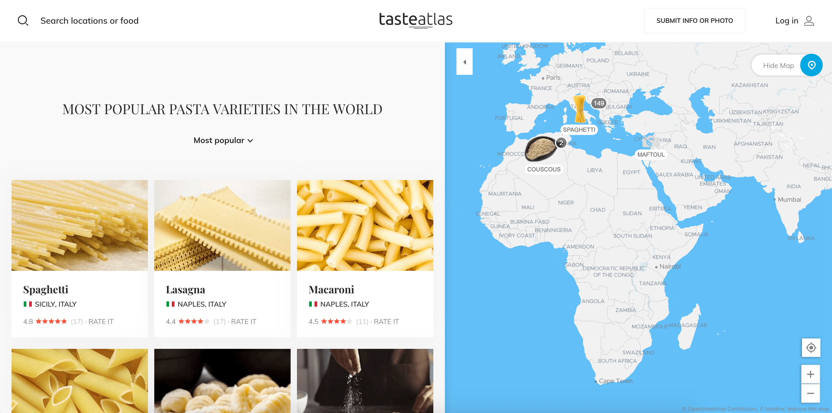 TasteAtlas: An Interactive Map of Food and Drink - Art-Sheep