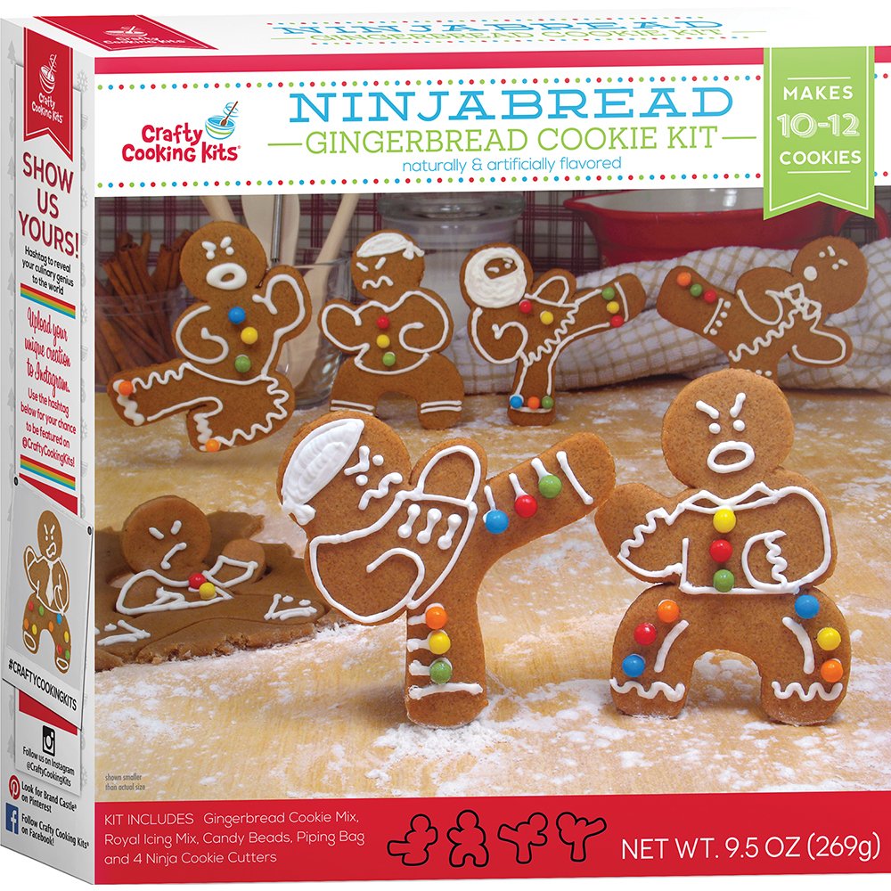 A Badass Ninjabread Man Cookie Baking Kit