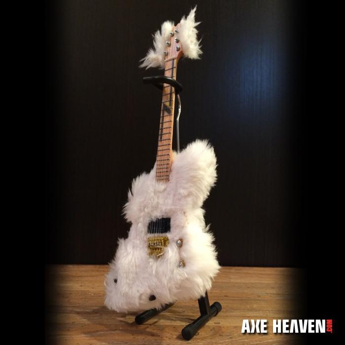 Highly Detailed Miniature Replicas of Famous Guitars
