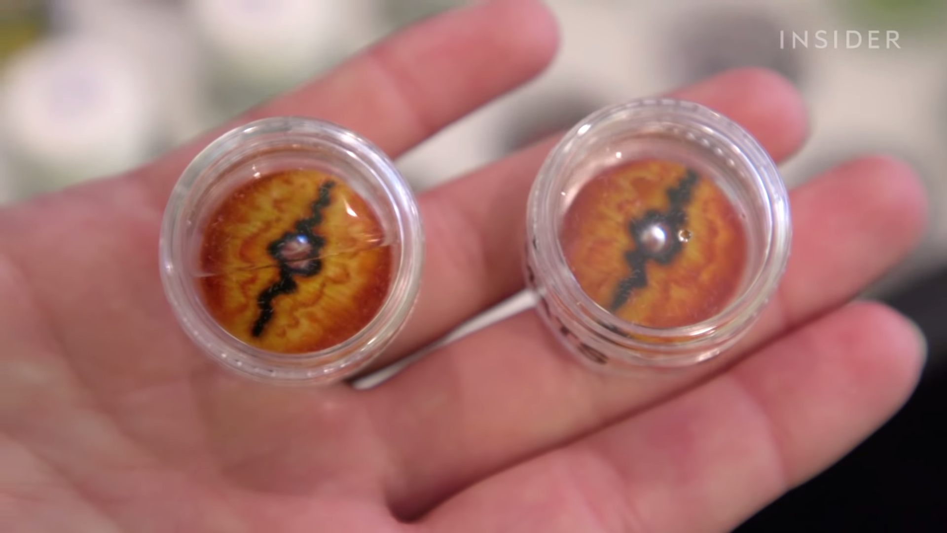 How Prosthetic Contact Lenses That Change Eye Color, Shape and Size Are ...