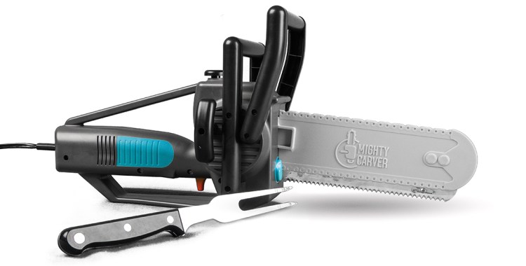 A Clever Miniature Electric Chainsaw Carving Knife