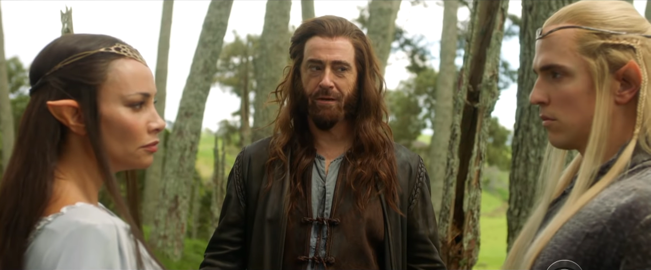 Stephen Colbert Plays Aragorn's Lesser Known Twin Brother Darrylgorn in ...