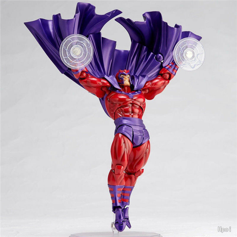 Clever Magneto Action Figure That Holds Paperclips