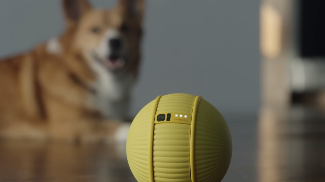 Samsung Announces Ballie, A Helpful Little Yellow Robot Ball That ...