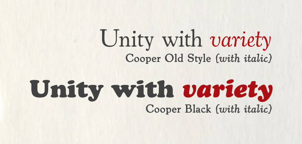 How the Fluid Curvy Letters of Cooper Black Made It the Font of Choice ...