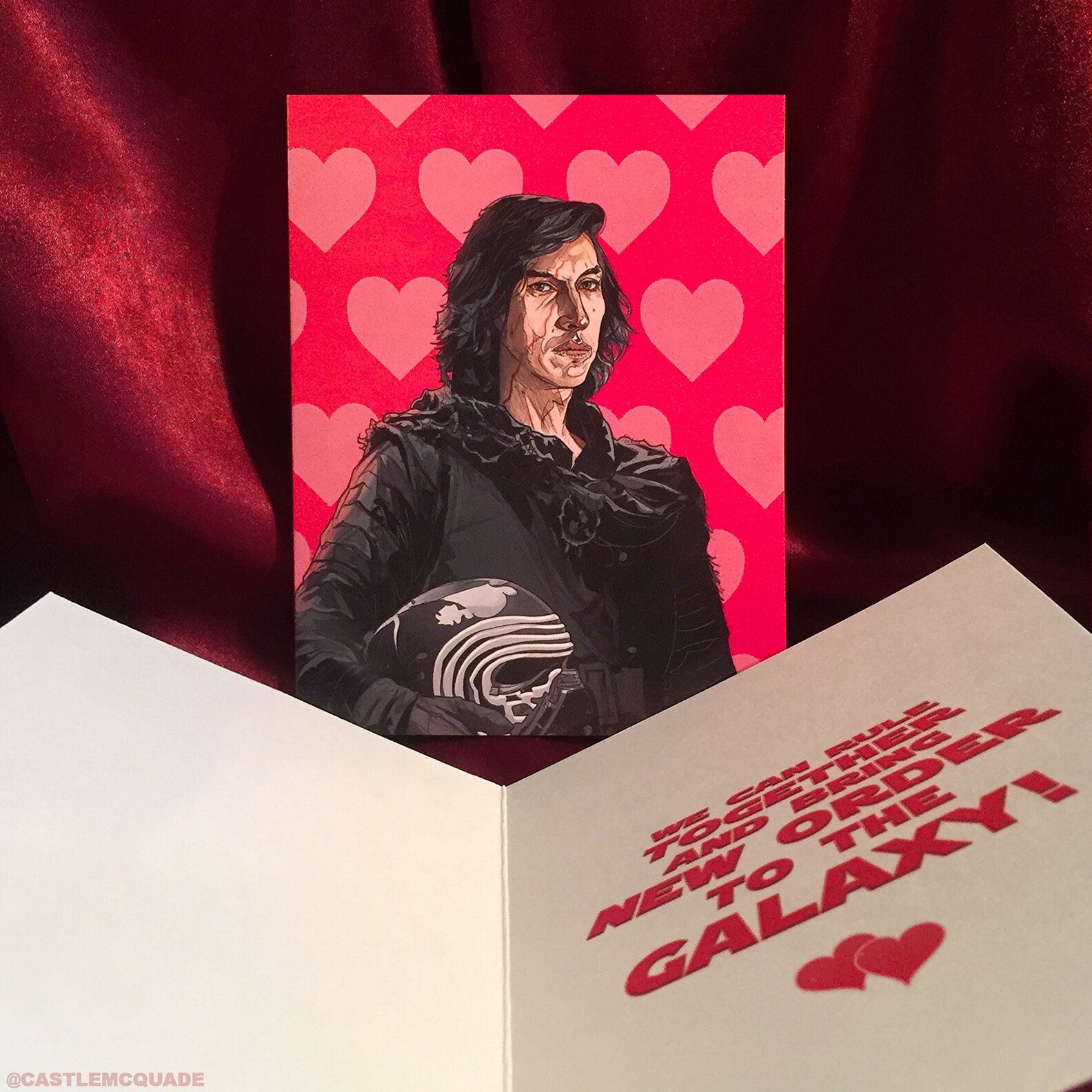 Geeky Valentine’s Day Cards Featuring Pop Culture Stars Expressing ...