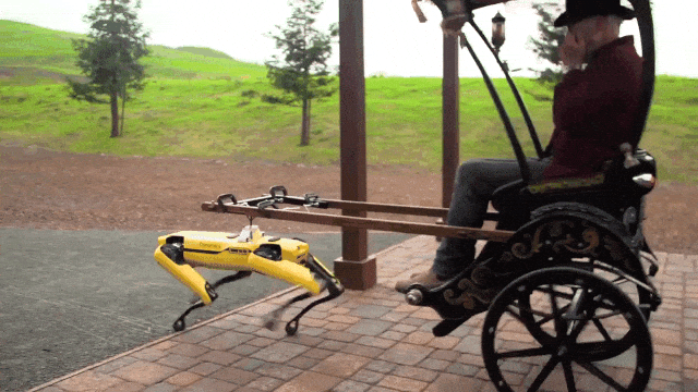 Adam Savage Builds a Custom Rickshaw Carriage So His Boston Robotics ...
