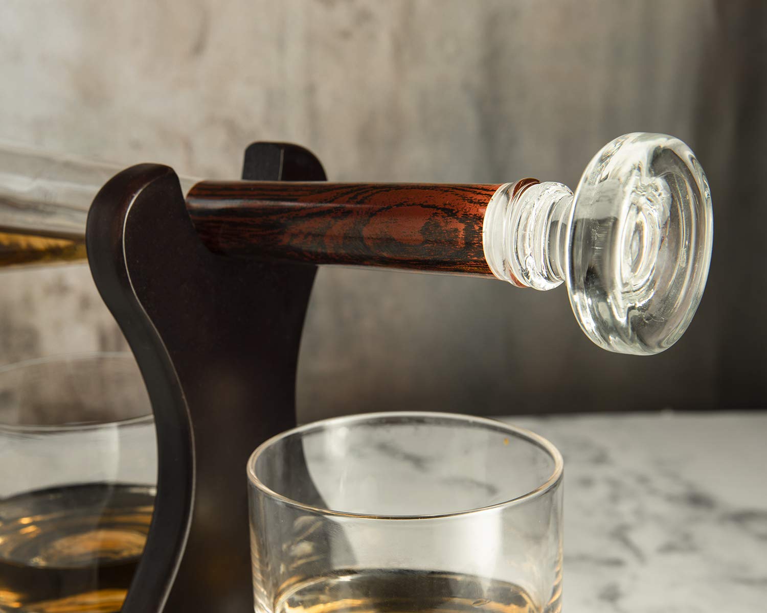 A Baseball Bat Whiskey Decanter
