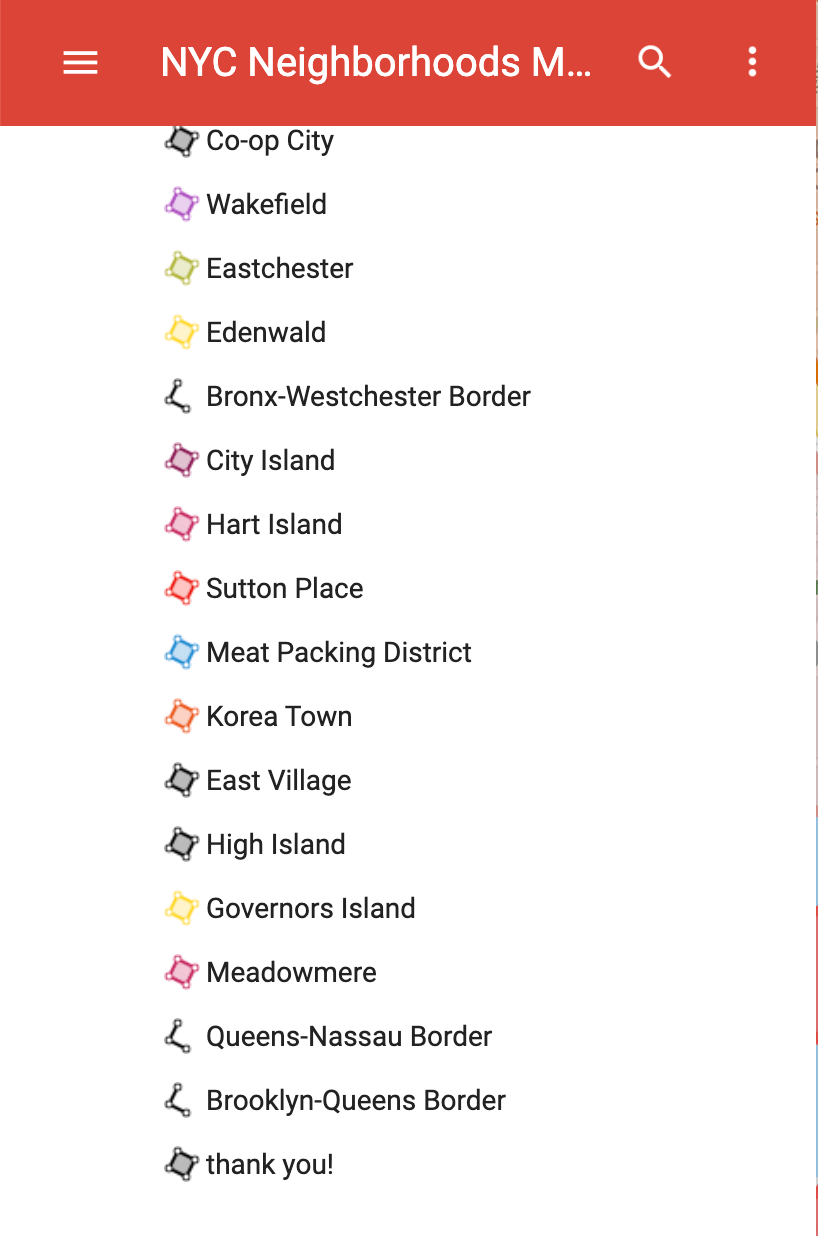 A Colorful Interactive Map That Shows Every Neighborhood Within New ...