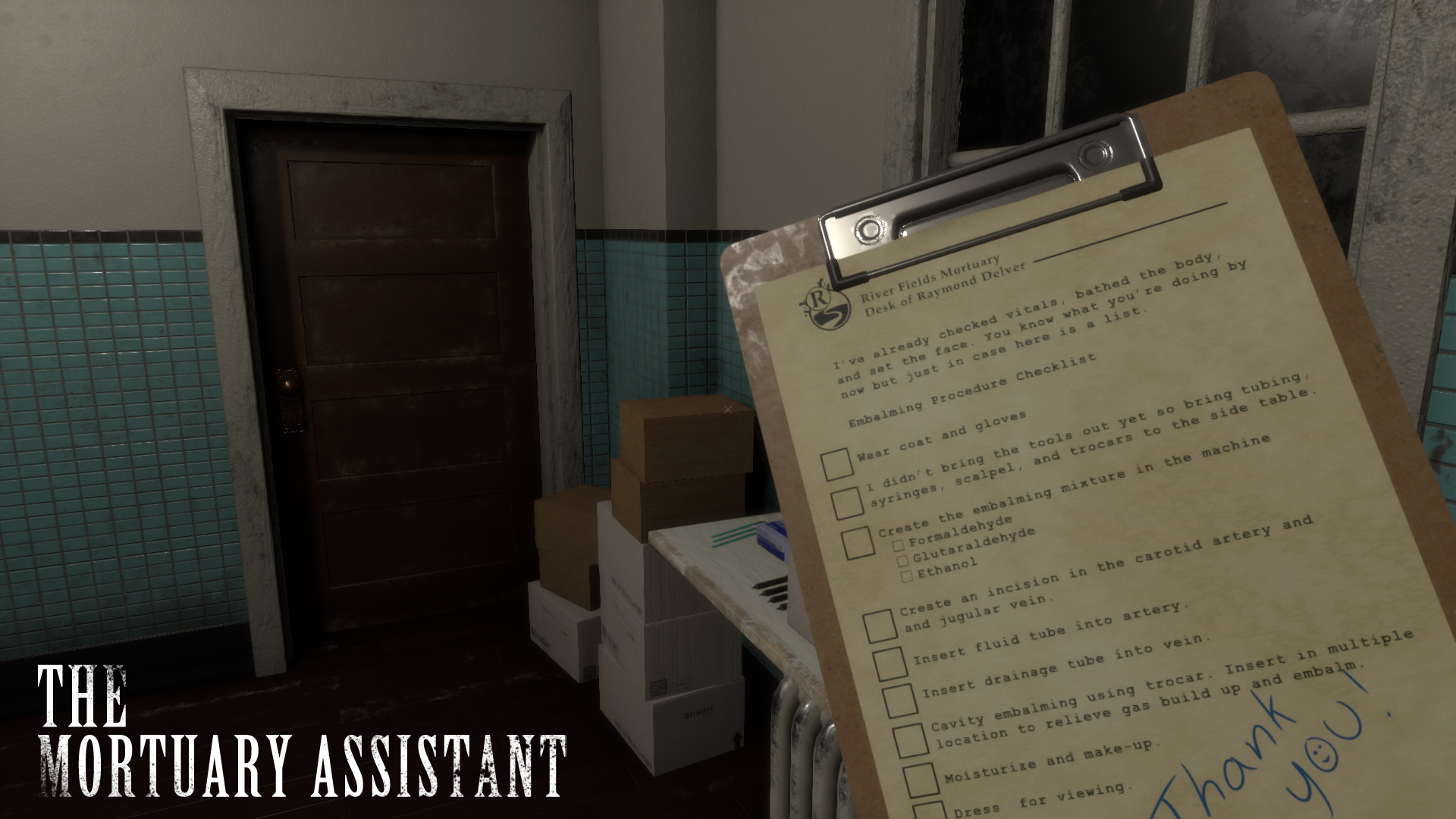 Player Takes Over Embalming a Body When Mortician Is Called Away in ...