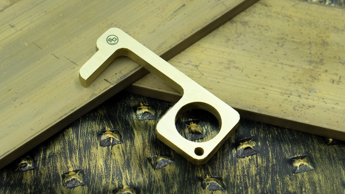 A Cleverly Designed Brass 'Hygiene Hand' Tool That Acts as Substitute ...