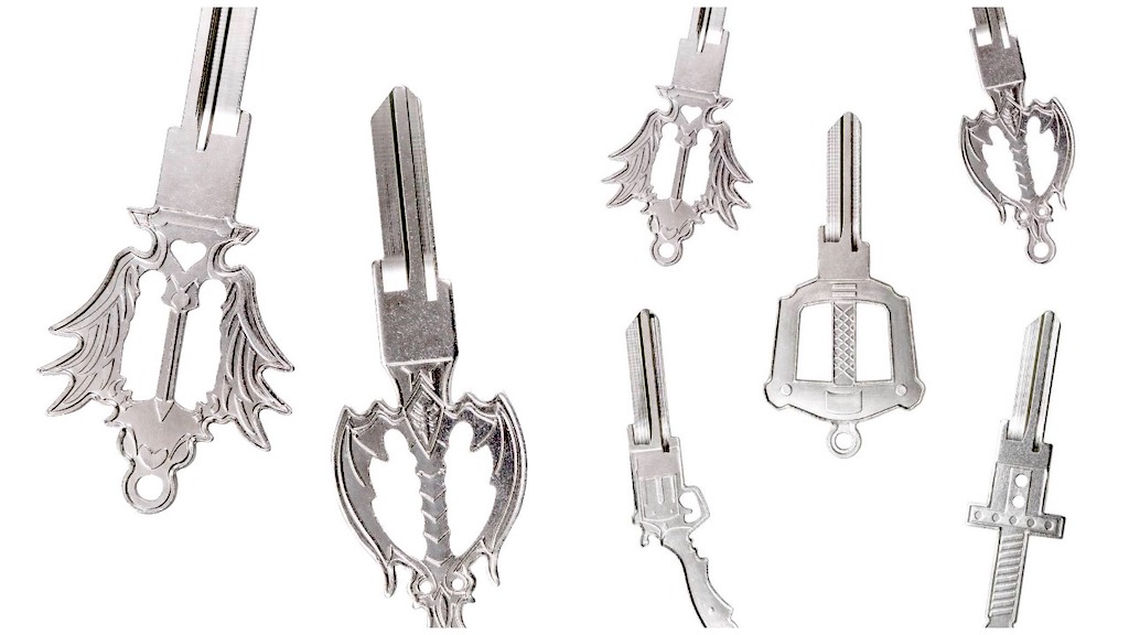 Sword Shaped House Keys