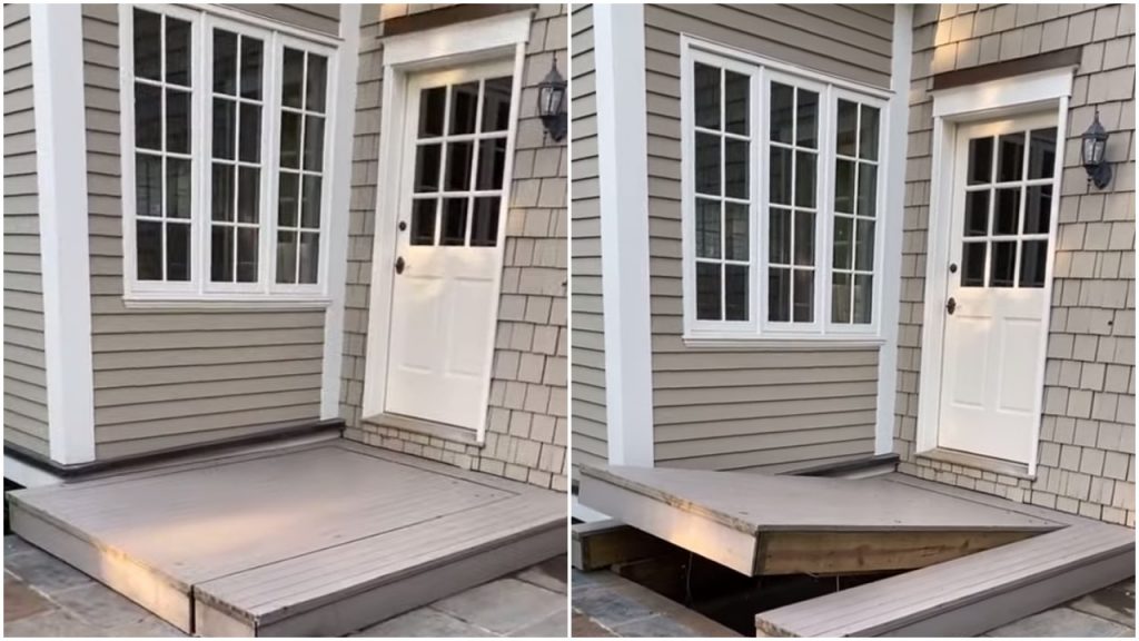 Engineer Builds a Clever Automated Hydraulic Entryway in His Back Porch ...