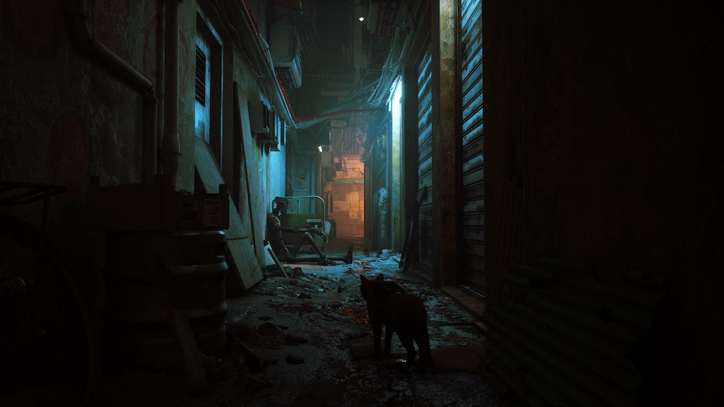 A Video Game Where You Play a Stray Cat Navigating a Futuristic ...