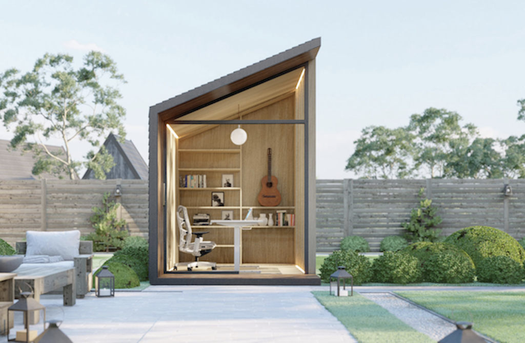 Zen Work Pod, A Backyard Home Office That Provides a Private Space ...