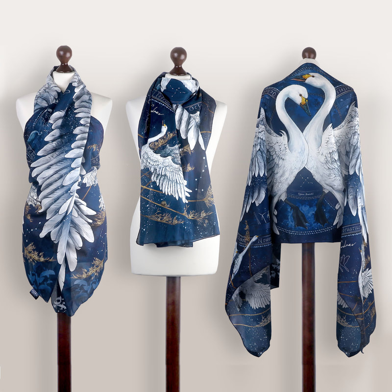 A Gorgeous Digitally Printed Cotton Scarf That Features The Stunning ...