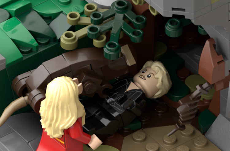 LEGO Recreation of Scenes From 'The Princess Bride'