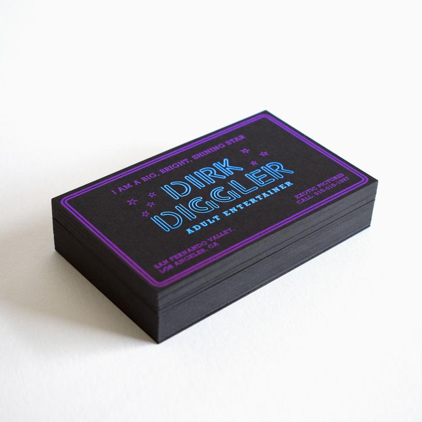 Cold Calling Cards for Cult Film Characters