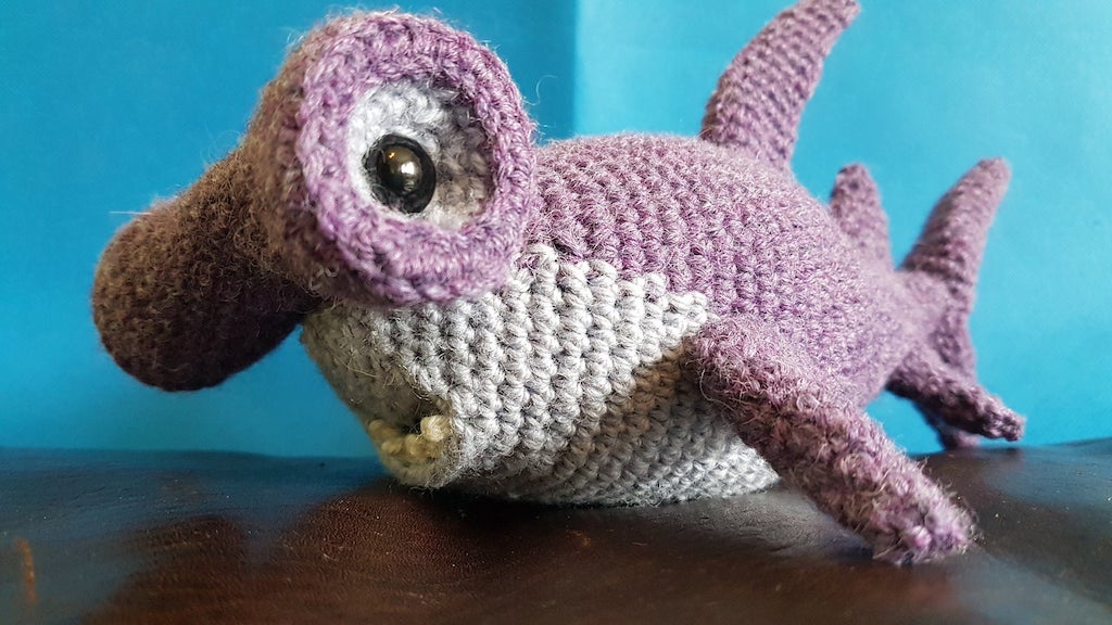 A Unique 'Nail the Hammerhead Shark' Crochet Pattern