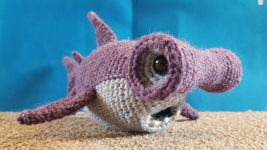 A Unique 'Nail the Hammerhead Shark' Crochet Pattern
