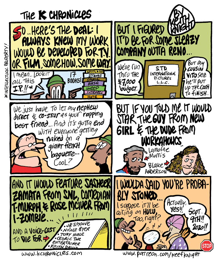 A Cartoonist Based on Keith Knight Sees the World Differently After ...