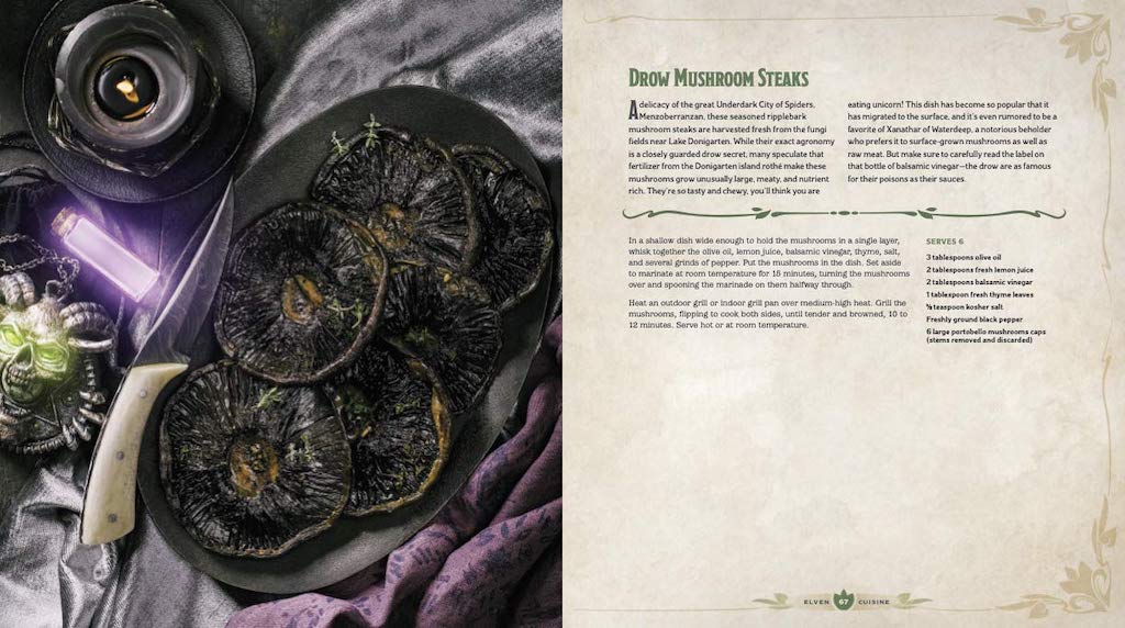 'Heroes' Feast: The Official Dungeons & Dragons Cookbook' With Recipes ...